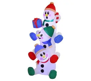 JOIEDOMI 6' Playful Snowmen - One-color