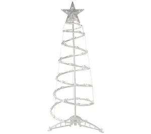 NORTHLIGHT Northlgiht 3' Lighted Spiral Cone Tree Outdoor Decoration - One-color