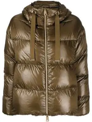 Herno Quilted Hooded Puffer Jacket