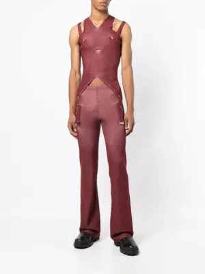 DION LEE Lock Slit Detail Trousers