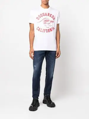 Dsquared2 Graphic-print Short-sleeve T-shirt