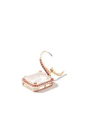 Shay 18kt Yellow Diamond And Sapphire Drop Earrings