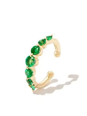 Shay 18kt Yellow Emerald Ear Cuff