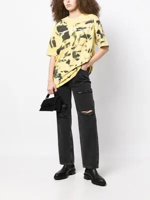 MAUNA KEA Slogan-print Brushed T-shirt
