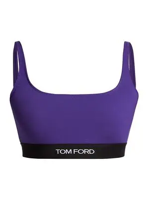 TOM FORD Modal Signature Bralette Cobalt Purple