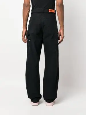 Heron Preston Mid-rise Straight Leg Jeans