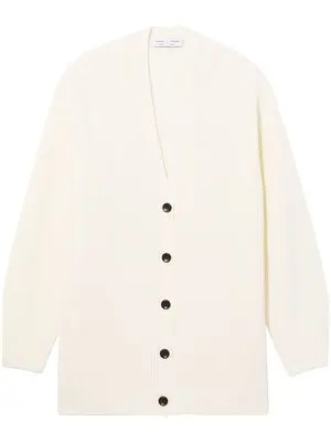 Proenza Schouler White Label Long-length Knitted Cardigan - Neutrals