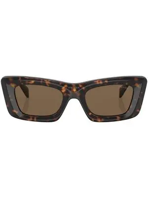 Prada Tortoiseshell Sunglasses - Green