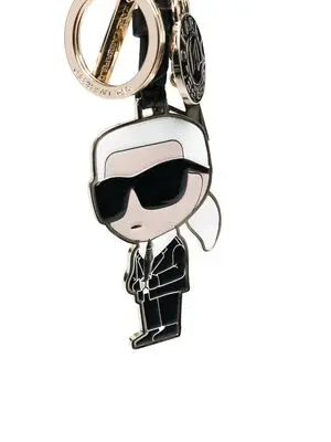 Karl Lagerfeld Ikon Charm Keyring