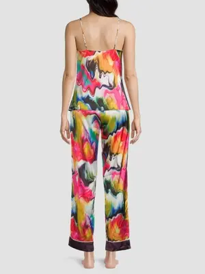 AVERIE Shanaya Iridiana Printed 2-piece Pajama Set