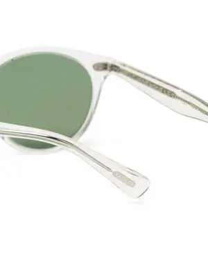 Oliver Spencer Romare Round-frame Sunglasses - Neutrals