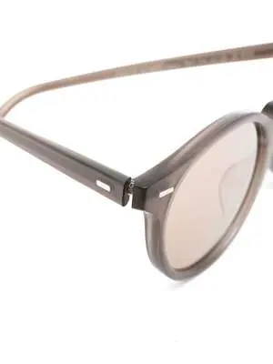 Oliver Spencer Gregory Round-frame Sunglasses