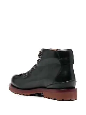 BUTTERO® Lace-up Ankle Boots - Black