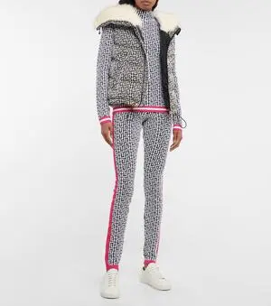 Balmain Jacquard-knit Wool-blend Leggings