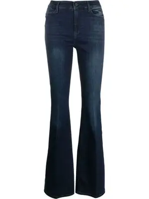 FRAME Low-rise Flare Jeans