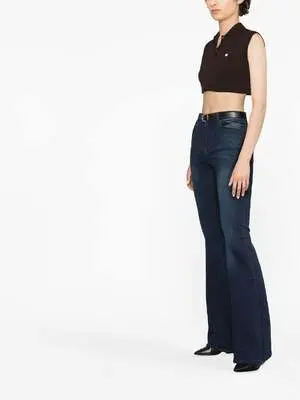 FRAME Low-rise Flare Jeans