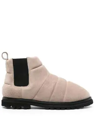 Nanushka Quilted Chelsea Boots - Neutrals