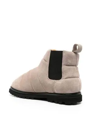Nanushka Quilted Chelsea Boots - Neutrals