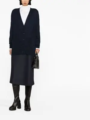 MAISON MARGIELA V-neck Wool-blend Cardigan