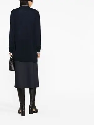 MAISON MARGIELA V-neck Wool-blend Cardigan