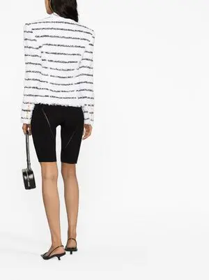 Balmain Striped Tweed Jacket