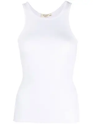Rag & Bone Ribbed Tank Top - White