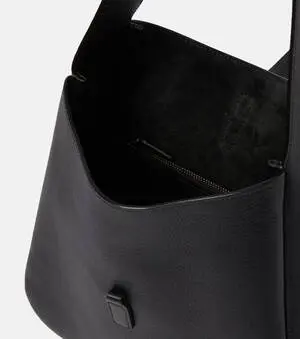 Saint Laurent Le 5 À 7 Small Leather Shoulder Bag - Black