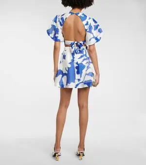SIR. Vivi Printed Mini Dress