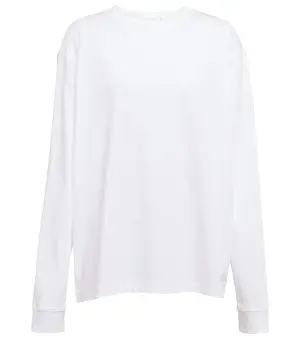 THE ROW Ciles Long-sleeved Top - White