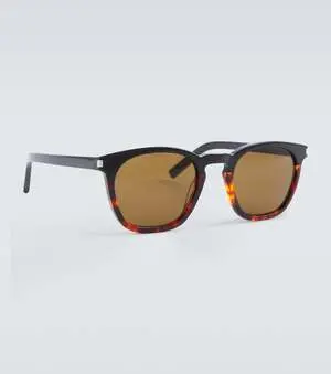 Saint Laurent Round Acetate Sunglasses