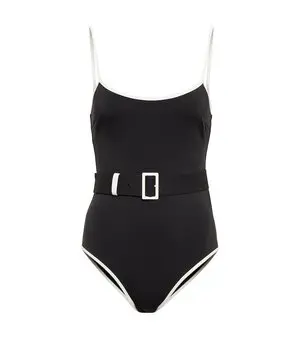 Sir The Label Claude Scoop-neck Swimsuit - Black