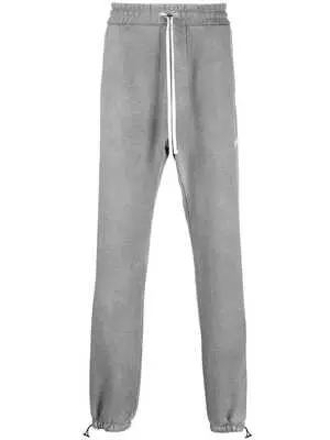 Amiri Logo-embroidered Track Pants - Grey