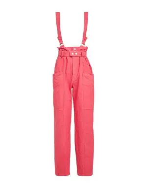 Isabel Marant Tapered Jacquard Pants - Red