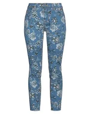 LIU •JO Slim-leg Floral Pants