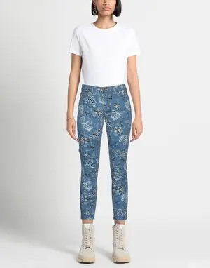 LIU •JO Slim-leg Floral Pants