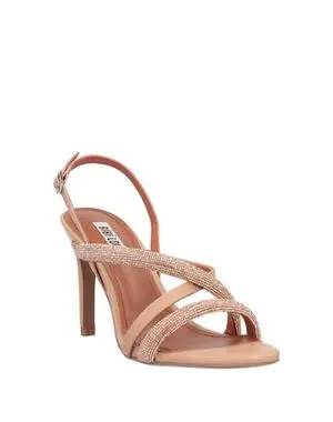BIBI LOU Leather Slingback Stiletto Sandals