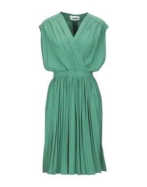 GRIFONI Flared Midi Dress - Green