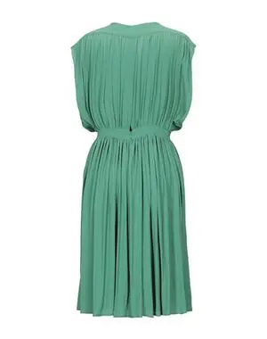 GRIFONI Flared Midi Dress - Green