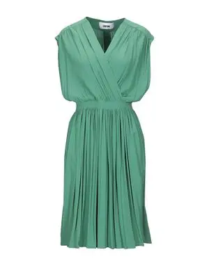 GRIFONI Flared Midi Dress - Green
