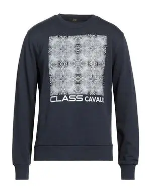 Roberto Cavalli Cotton Sweatshirt - Dark Blue