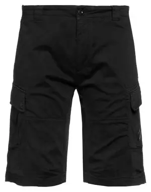 C.P. COMPANY C.P. Company Cotton-Blend Cargo Shorts Black