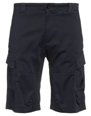 C.P. COMPANY C.P. Company Cotton-Blend Cargo Shorts Midnight Blue