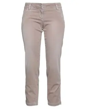 JACOB COHЁN Straight-leg Jeans In Cotton And Elastane - Beige
