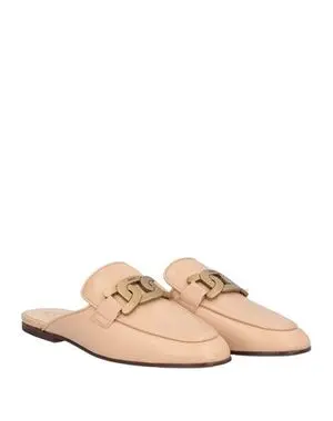 TOD'S Soft Leather Mules - Pink
