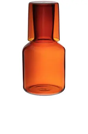 MAISON BALZAC J'ai Soif Carafe Set In Cognac - Amber