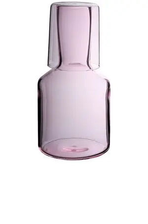 MAISON BALZAC J'ai Soif Carafe Set In Rose - Pink
