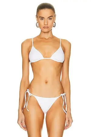 ERES Mouna Bikini Top Blanc
