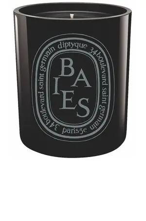 DIPTYQUE Baies Medium Candle In Black - N,a