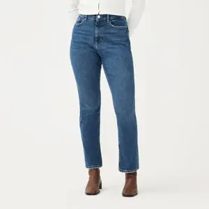 Warp + Weft Mab - Slim Straight Jeans - Skylark - Skylark