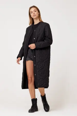 SIWY Alessi Long Quilted Coat